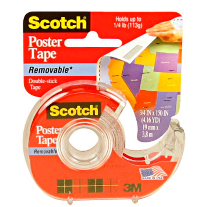 Scotch Removable Poster Tape Review at Gladys Zachery blog